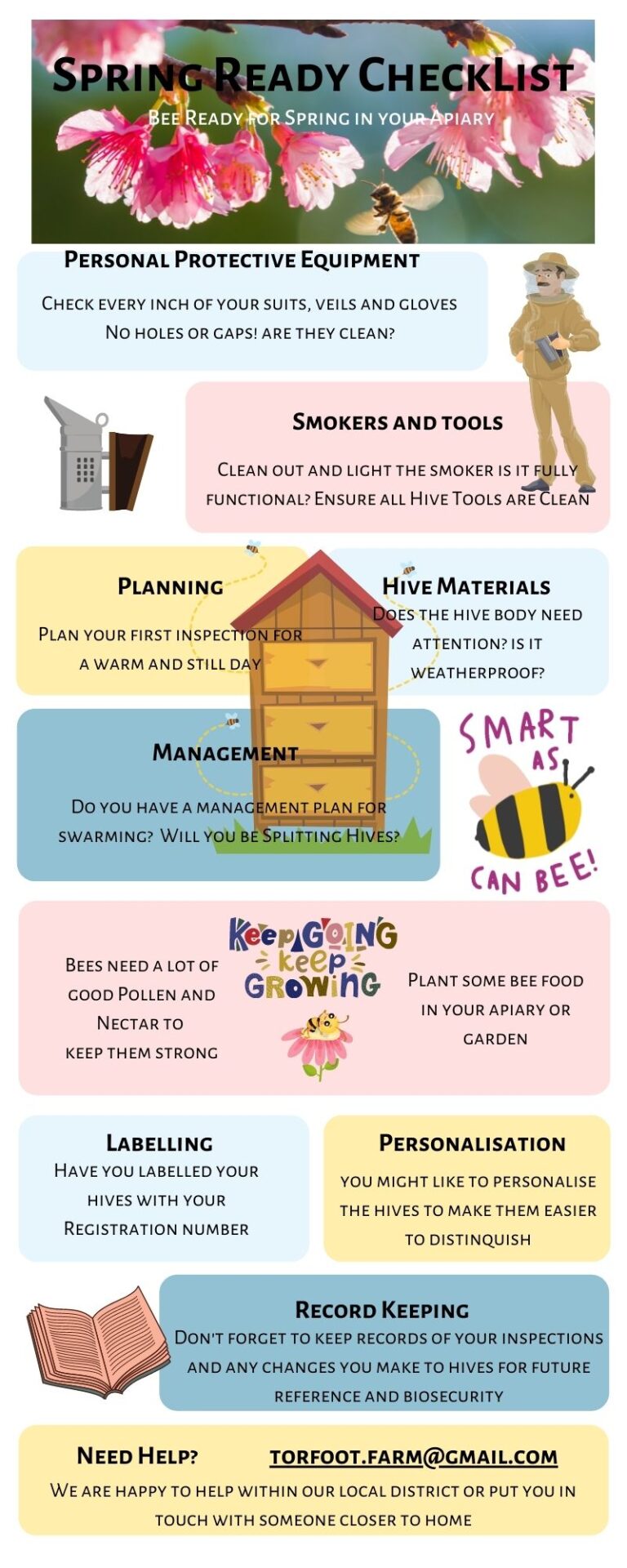 Getting Ready for Spring Buzz in the Apiary - Torfoot Farm Belted Galloways